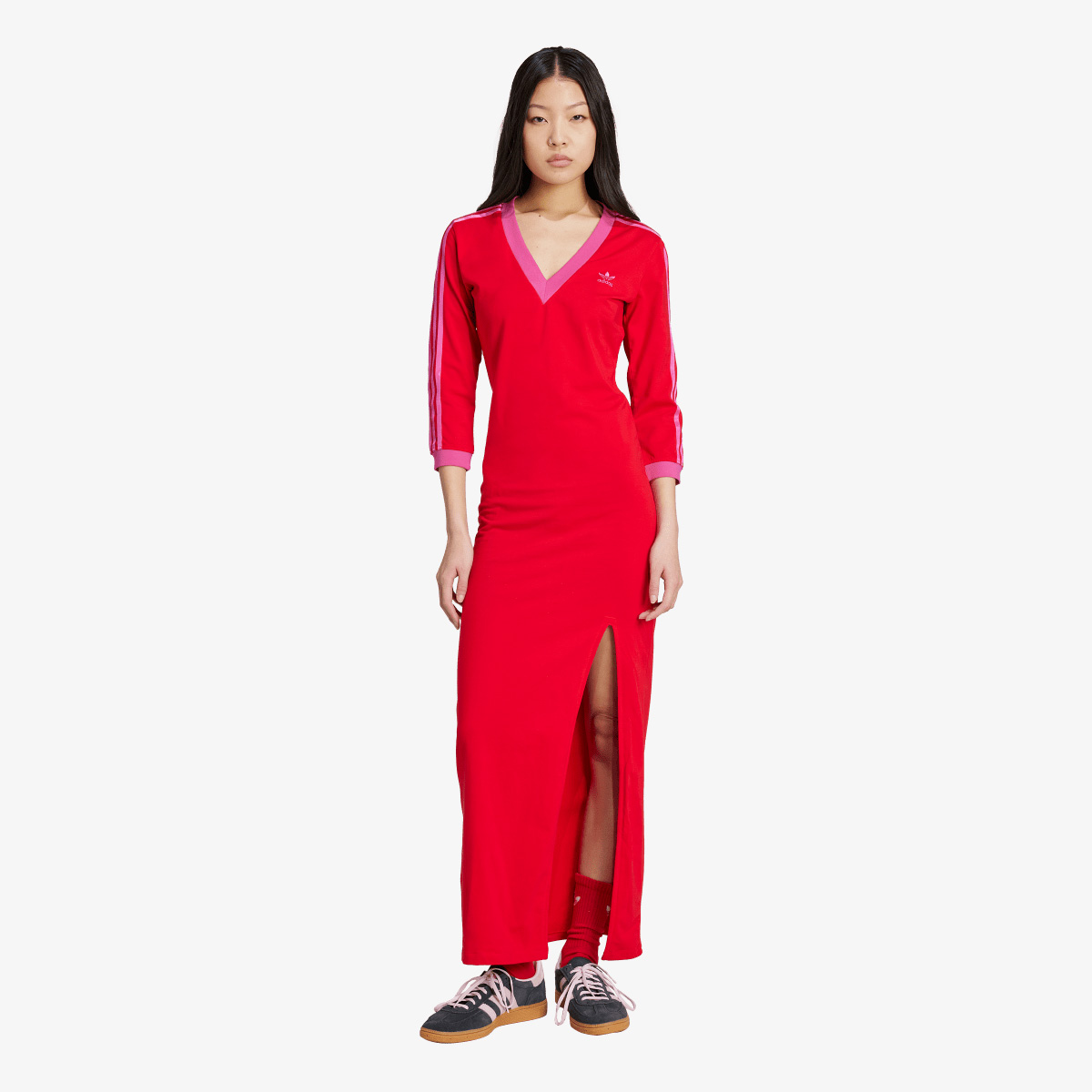 adidas OBLEKA MAXI DRESS V | Buzz - Spletna trgovina